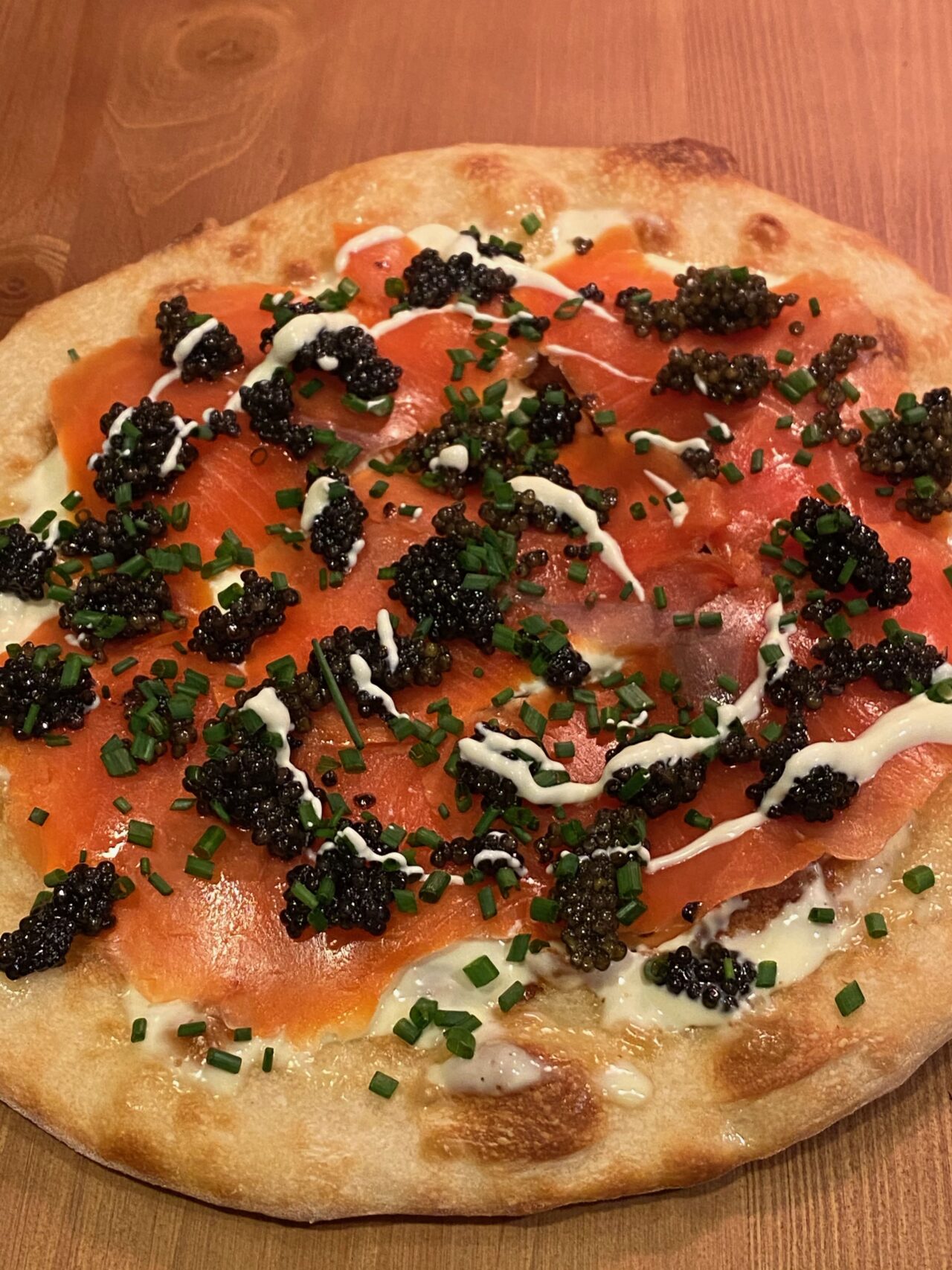 Caviar Pizza Recipe - Handwritten Wines